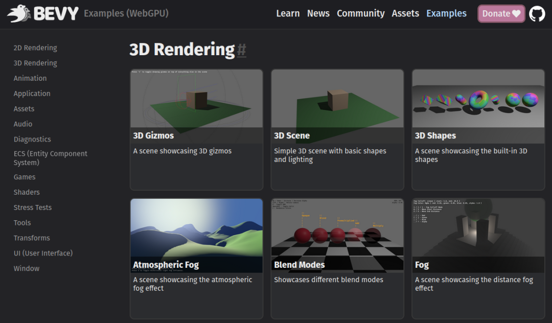 Rust 遊戲引擎 Bevy 已支持 WebGPU 渲染 - 閱坊
